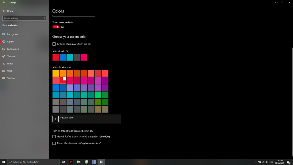 GIAO DIỆN DARKMODE TRÊN WINDOWS 10 VÀ CÁCH CÀI CHẾ ĐỘ NÀY - Simple Page